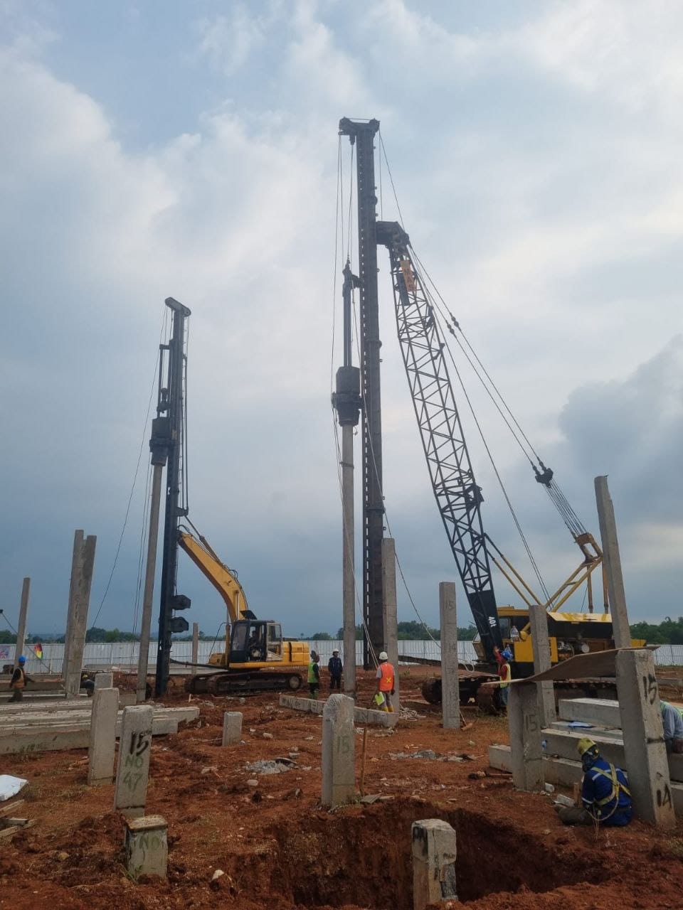 Harga Sewa Alat Pancang drop hammer dan Hidrolik